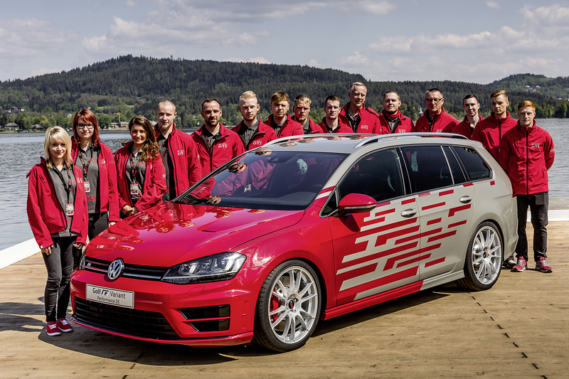 350匹勁裝旅行車 《VW Golf R Variant 35 Performance》概念車盡展熱情