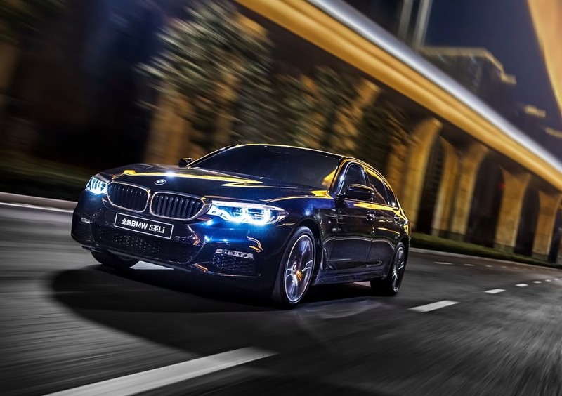新一代G38中國特有《BMW 5 Series Li》長軸版車型 上海車展發表