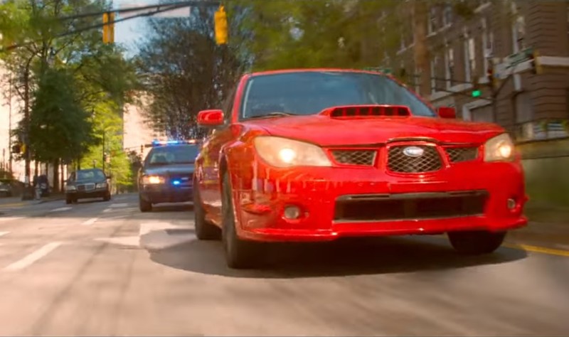 《Baby Driver玩命再劫》甩尾車 改成後驅的《2006 Subaru WRX》eBay拍賣中