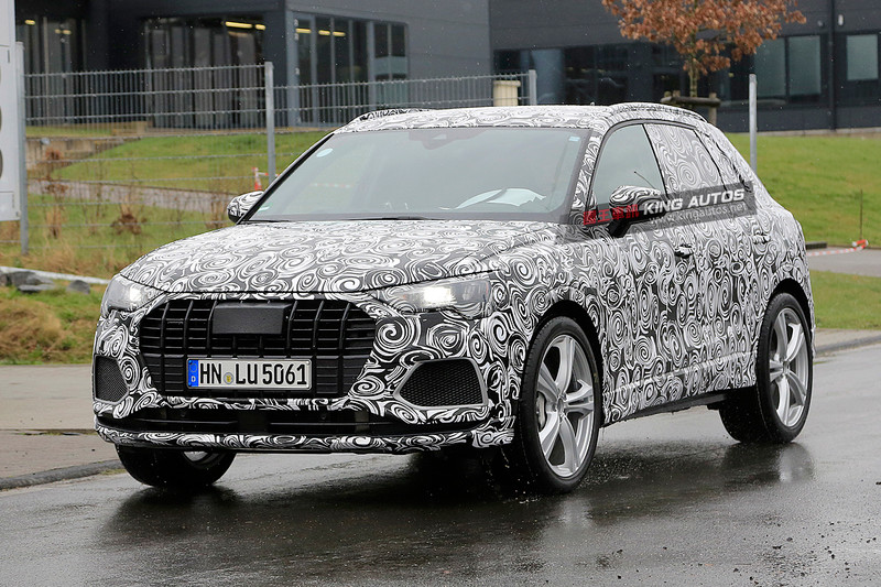《Audi SQ3》輪廓浮現 大改款《Q3》預計今年稍晚發表亮相