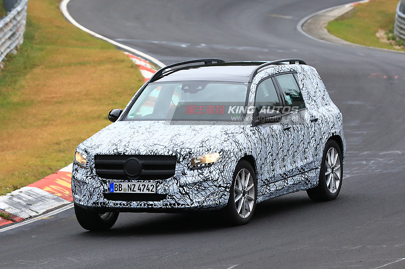 小一號的GLK？ 《Mercedes-Benz GLB》現身Nürburgring實測