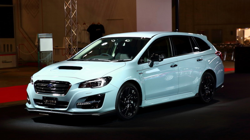 《Subaru Levorg/WRX STI》原廠改裝作品東京熱血亮相