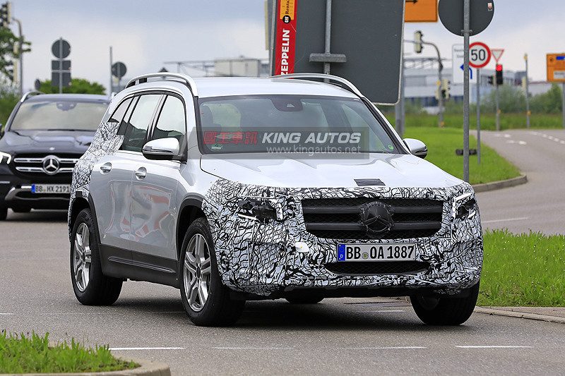 產品設定更趨明確 全新《Mercedes-Benz GLB》原型車再度現身