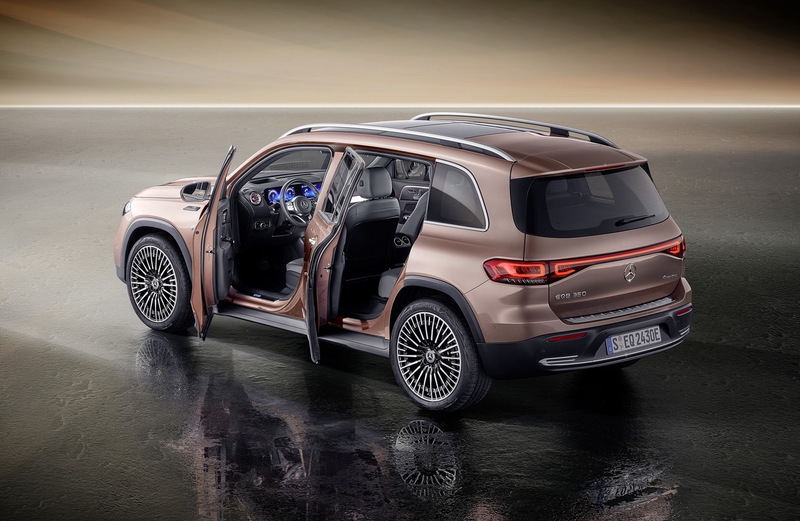 報價比《Tesla Model Y》便宜 《Mercedes-Benz EQB》即將在美國開賣、台灣下半年發表