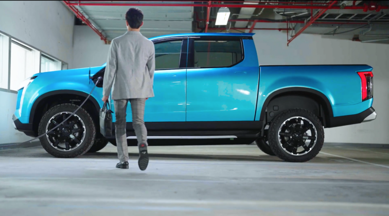 台灣自主設計開發電動皮卡《Model V》搶先曝光！ 確定將在10/18鴻海科技日登場