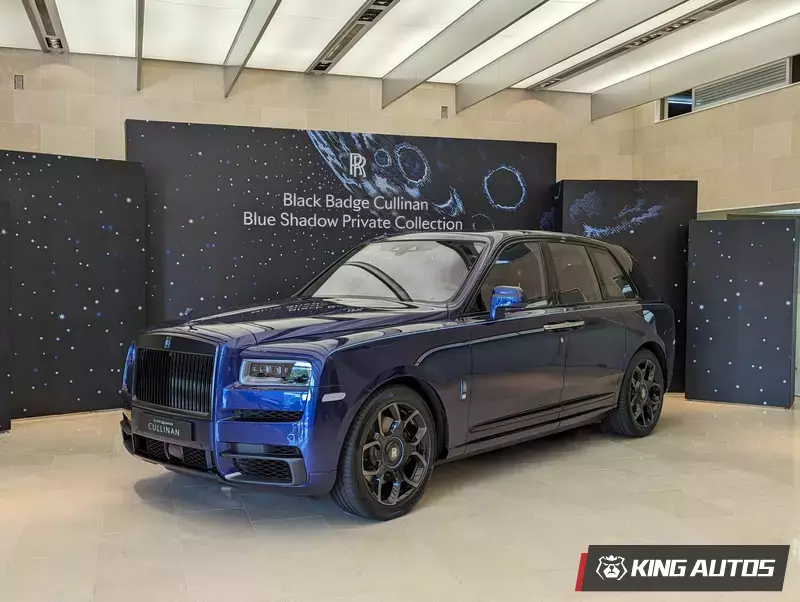《Rolls-Royce Black Badge Cullinan Blue Shadow》全台僅一輛 全球配額售罄｜星空頂多了月亮陪伴