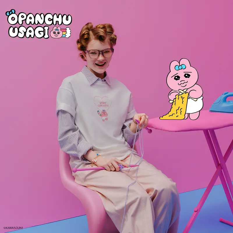 GU推出日本超人氣插畫角色「Opanchu Usagi」全新聯名系列