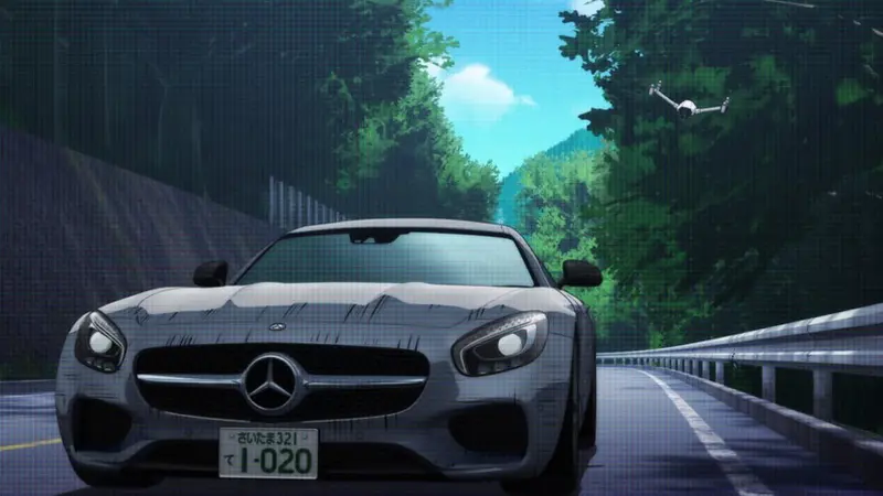 《MF GHOST（燃油車鬥魂）》7號車 Mercedes-AMG GT S 解析