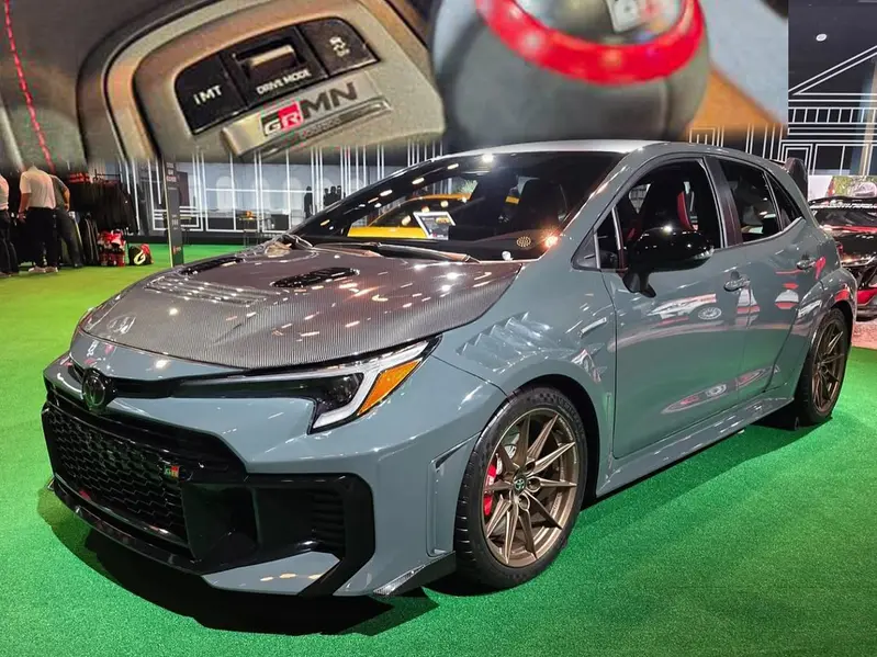 提前曝光！《Toyota GR Corolla GRMN》碳纖套件好搶眼 車艙充滿戰鬥氣息
